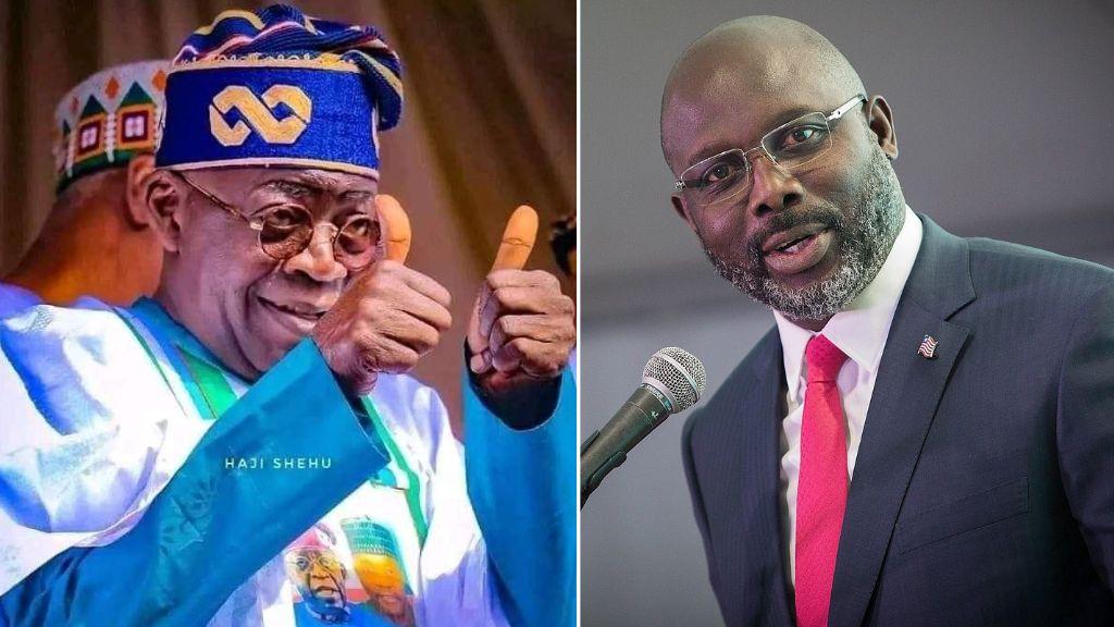 JUST IN: Liberia president George Weah congratulates Tinubu as Nigeria ...