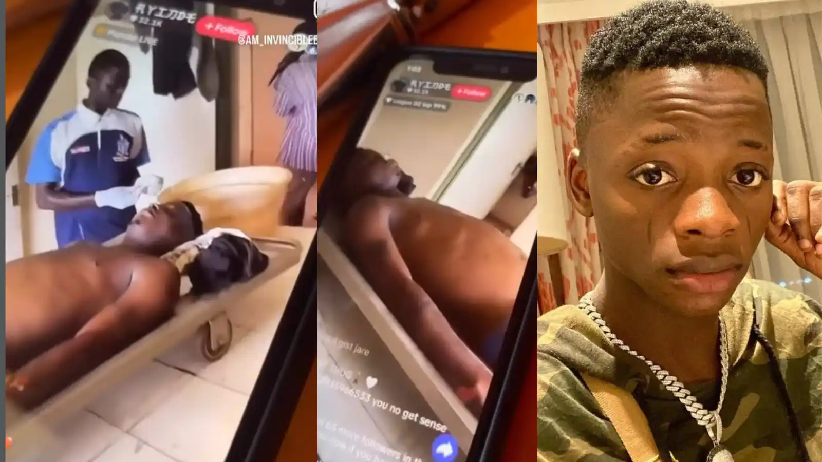 Clip of 22-year-old singer Destiny Boy’s lifeless body surfaces online ...