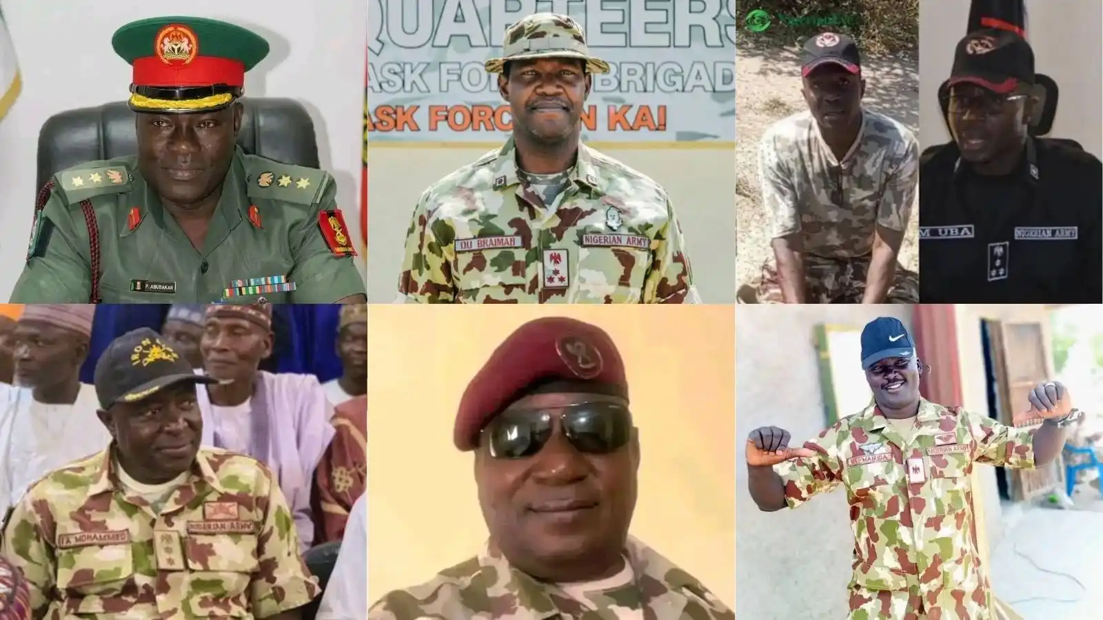 Full list of Nigerian Army commanders killed by terrorists and bandits ...