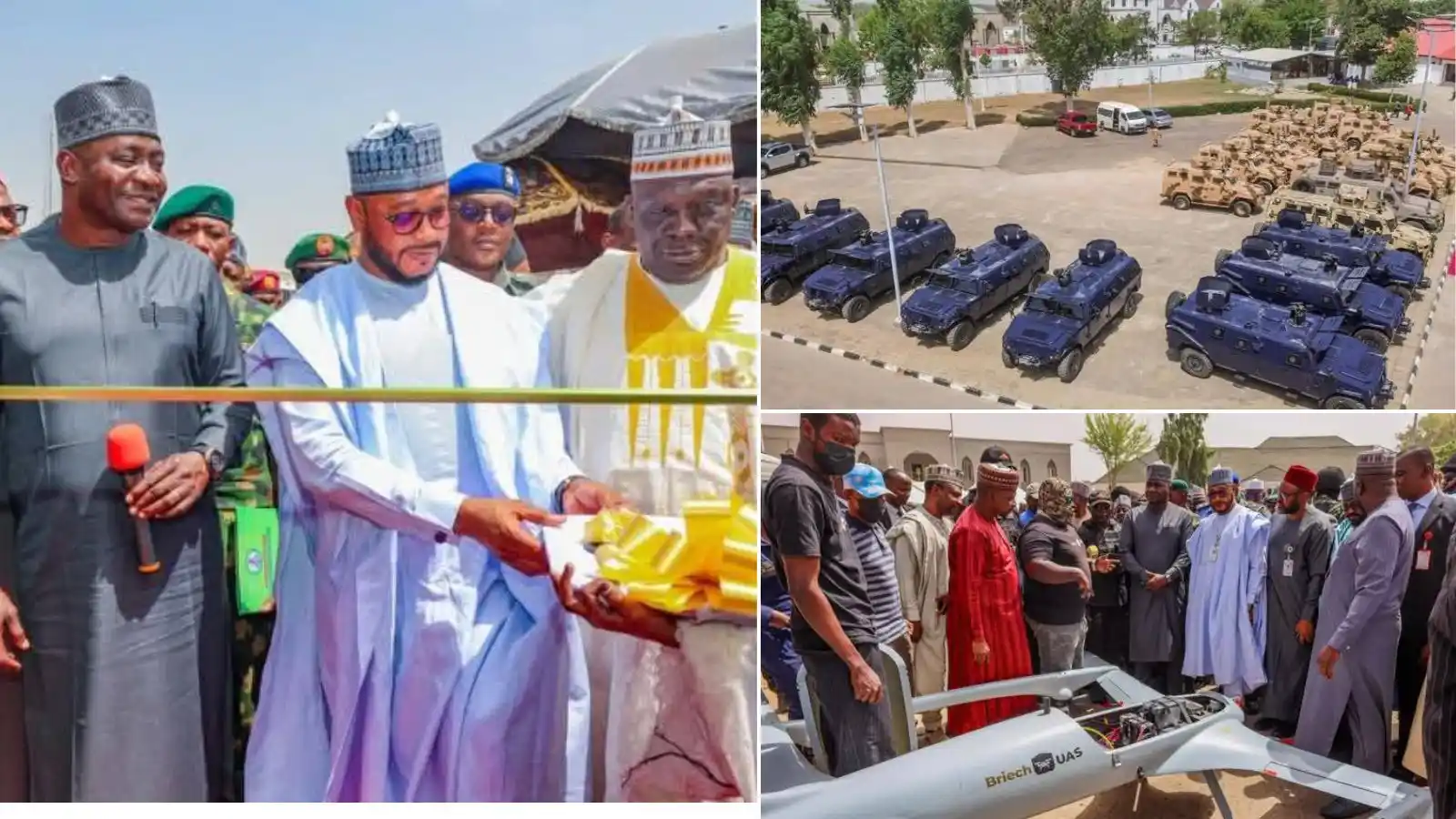 Dauda Lawal hands over 25 armoured vehicles, surveillance drones to ...