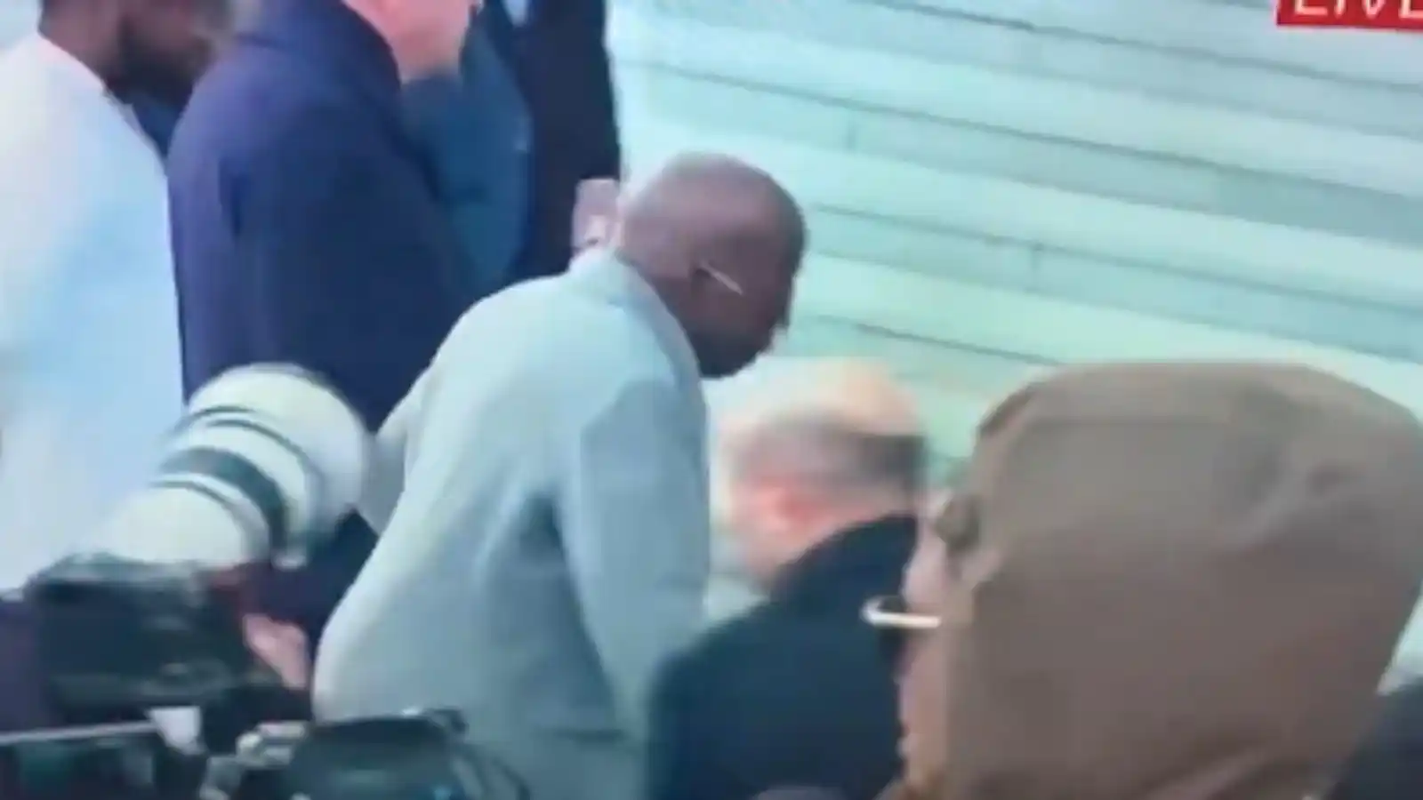 BREAKING: Tinubu slips and falls during welcoming ceremony in Turkey ...