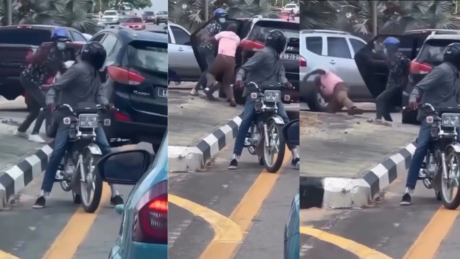 Mixed reactions as man shot in the head while intervening in a traffic ...